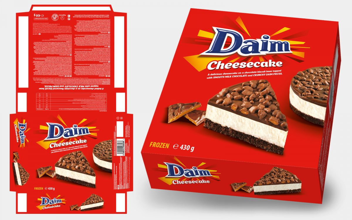 Mondelez Cheesecake Packaging Artwork | AnchorPrint Portfolio